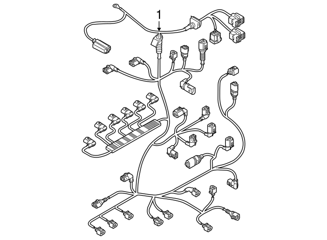 4L0-971-610-AC - Engine Harness 2007-2008 Audi Q7 | Audi OEM Parts