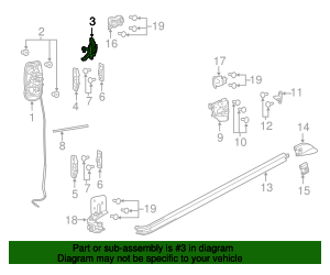 2014-2021 Ram Upper Latch 68237800AA | TascaParts.com