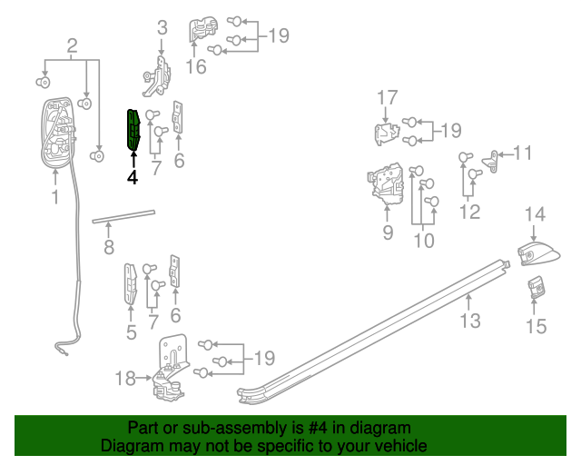 2014-2023 Ram Receiver 68195822aa | TascaParts.com