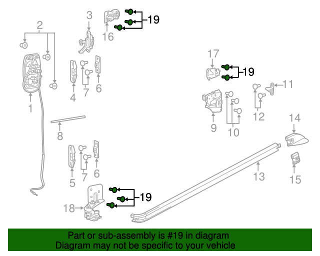 2012-2023 Mopar Screw 06511275AA | Mopar Depot