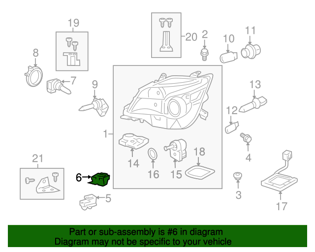 2010-2013 Lexus GX460 Reinforced Plate 52133-60130 | OEM Parts Online