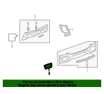 1995-2018 GM Quarter Panel Pressure Relief Valve 22702778 | NewGMParts.com