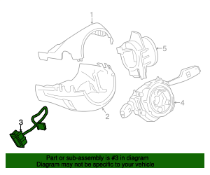 61319201736 - 2011-2018 BMW Switch (61-31-9-201-736) | BMW of South ...