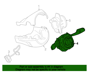 61-31-9-351-146 - Multi-Function Switch 2012-2018 BMW | AutoNationParts.com