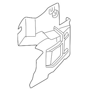 Genuine BMW 51-71-2-492-499 | Side Baffle | FREE Shipping on Most ...