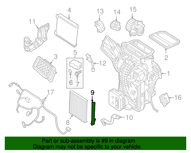 4538301101 - Filter Cover 2016-2019 Smart | Mercedes-Benz USA Parts