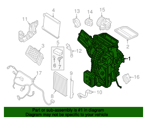 4538304701 - Case Assembly 2016-2017 Smart Fortwo | Mercedes-Benz USA Parts