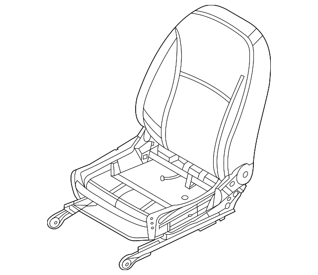 2020-2021 Nissan Versa Seat Assembly 87601-5EF0B | Nissan Parts Plus