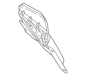 463-470-16-81 - Vapor Canister Bracket 2013-2018 Mercedes-Benz ...