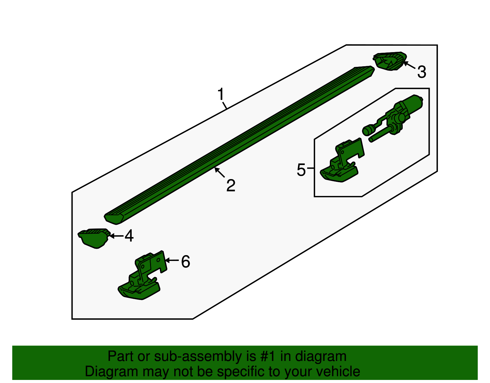 Genuine OEM Ford Part - Running Board 9L7Z-16450-BAPTM | Genuine OEM ...