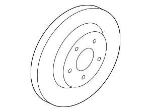 2007-2017 Ford Motorcraft™ Rotor BRRC-73 | Village Ford