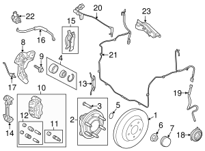 2007-2021 Ford 4WD Actuator 7L1Z*9H465*B | OEM Parts Online
