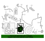 2011-2014 Ford Hub & Bearing CL3Z-1104-M | Blue Springs Ford Parts