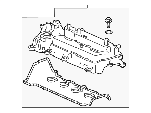 12310-5K0-A01 - Valve Cover 2014-2015 Honda Accord | Honda Parts Online