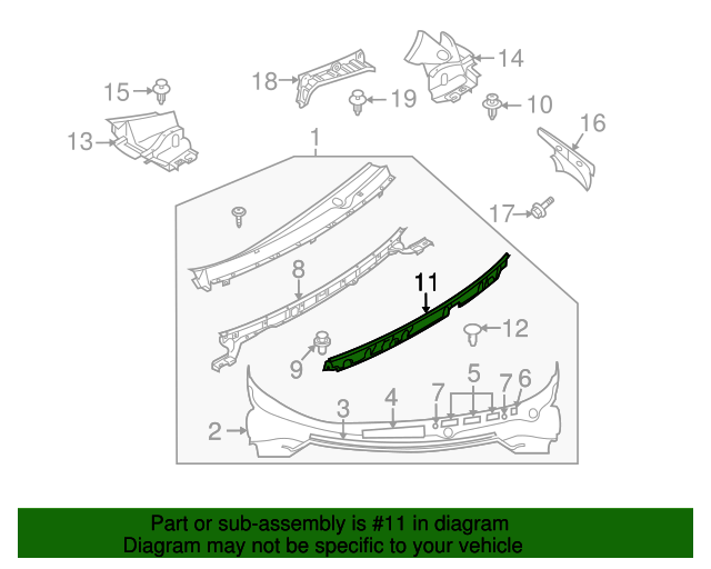 TD11-50-7W1 - Protector 2010-2015 Mazda CX-9 | AutoNationParts.com