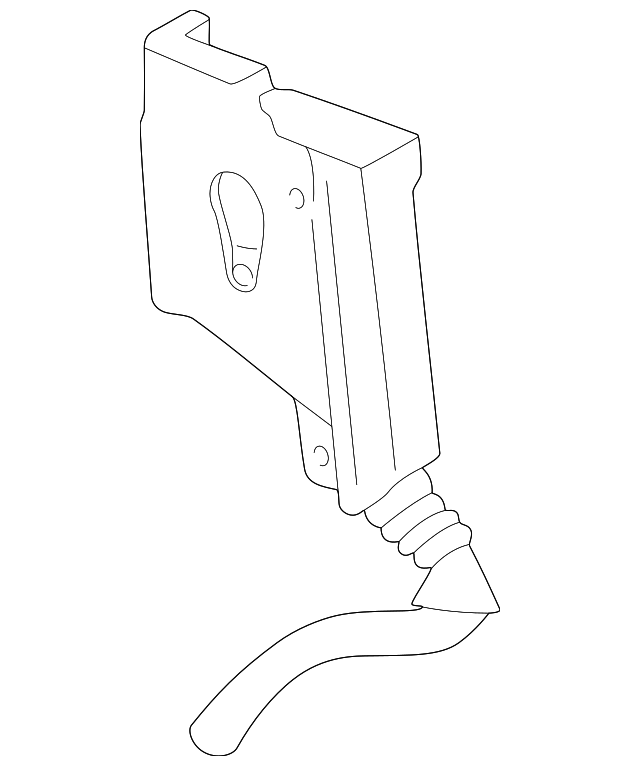 2002-2013 GM Duct - Driver's Side (LH) 15844196 | TascaParts.com
