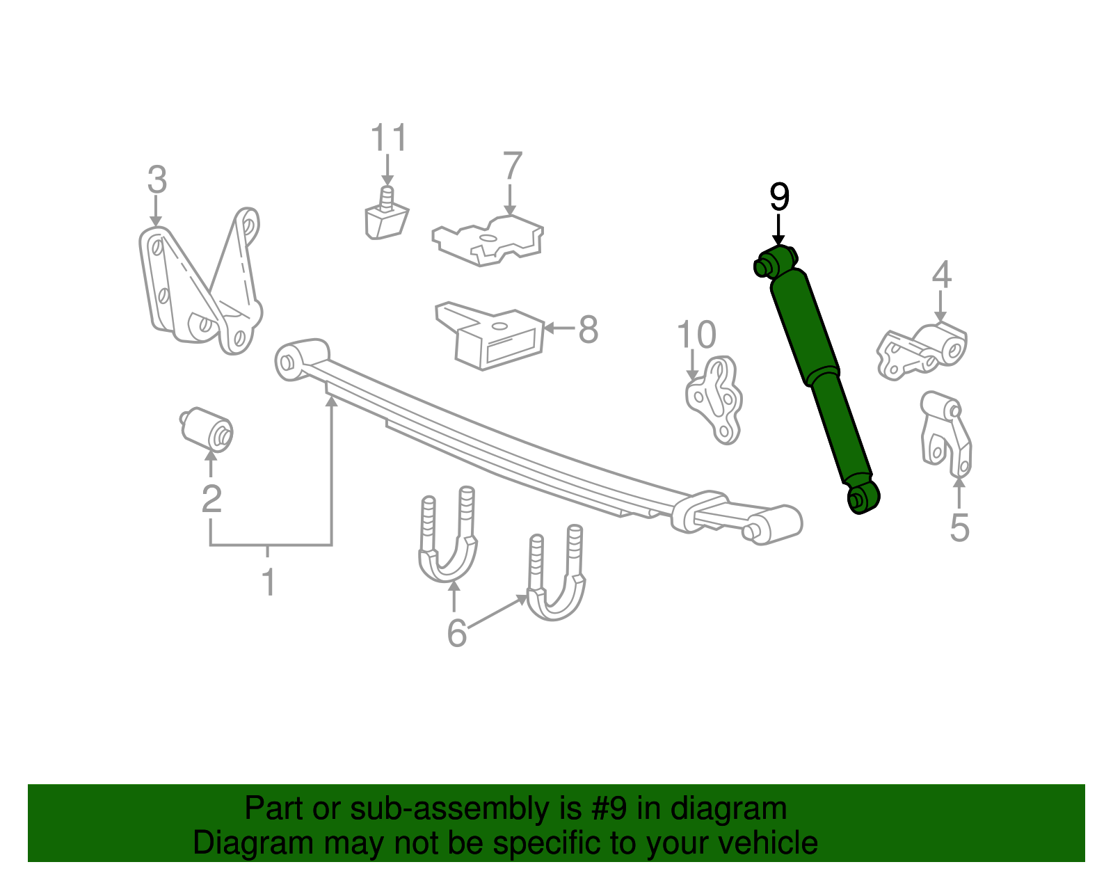 ASH-1116 - High-Quality Shock Absorber Assembly for 2001-2009 Ford ...