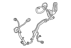 2015-2019 GM Rear Driver Side Door Wiring Harness 84290997 GM ...
