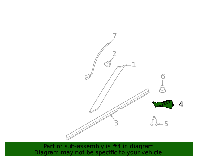 76856-6RR0A - Mud Guard - 2021-2023 Nissan Rogue | Conicelli Nissan Parts