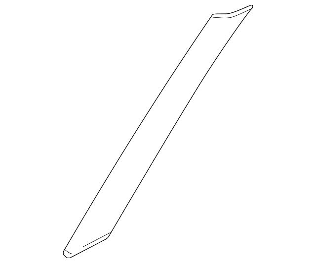 2021-2023 Nissan Rogue Pillar Molding 76836-6RR0A | Nissan Parts Plus