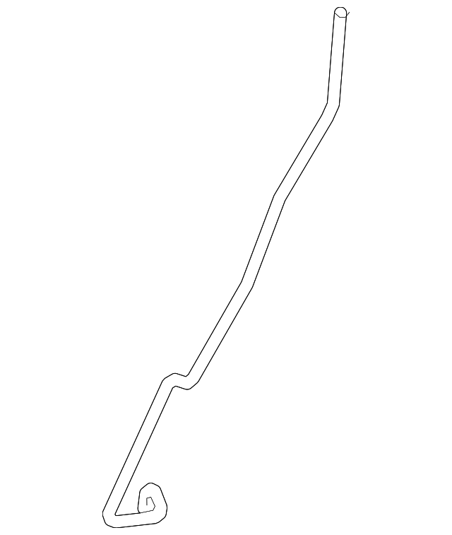 167-733-04-00 - Door Lock Operating Rod 2021-2023 Mercedes-Benz ...