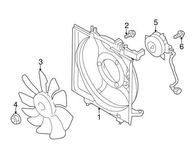 45131FG003 - Motor - 2008-2023 Subaru | Subaru Parts Monster
