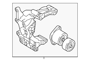 25280-2GGC4 - Serpentine Tensioner 2016-2022 Kia | KIA.PARTS
