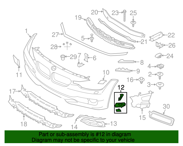51117379431 - 2014-2019 BMW Repair Kit (51-11-7-379-431) | BMW of South ...
