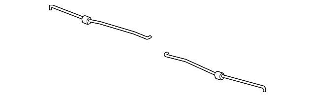 2019-2021 GM Passenger Side Endgate Latch Rod 84691050 | GMPartsDirect.com