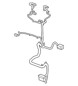 2020-2023 GM Tailgate Wiring Harness 84827881 GM | GMPartsDirect.com