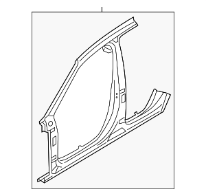2011-2017 Volkswagen Touareg Aperture Panel 7P6-809-835-A | vwpartscente
