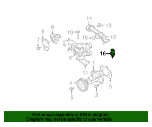 1995-2019 Nissan Coolant Temp Sensor 226307Y000 | TascaParts.com