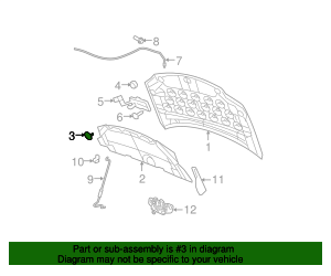 1998-2023 Mopar Insulator Retainer 6504135 | TascaParts.com