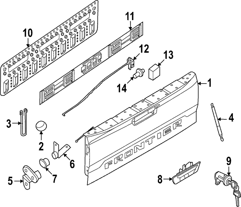 2022-2025 Nissan Frontier Alignment Shim 93454-9BU0A | Nissan RVA
