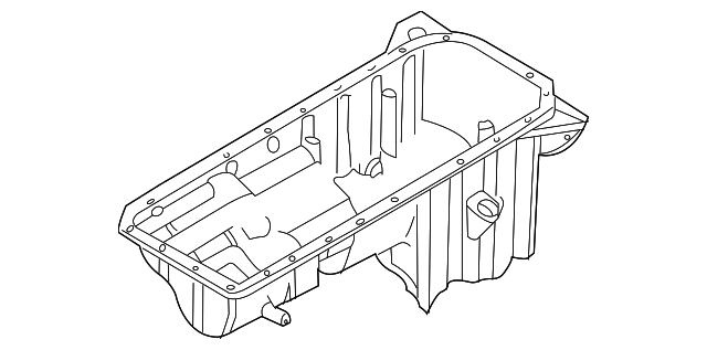 11131709235 - 1999-2005 BMW Oil Pan (11-13-1-709-235) | BMW of South ...