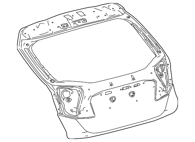 2018-2022 Toyota C-HR Lift Gate 67005-F4030 | Toyota Parts Center