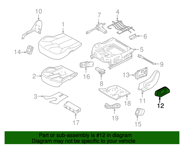 Genuine Switch Panel for 2012-2015 Land Rover Range Rover Evoque | Land ...