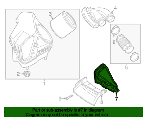2013-2018 Audi Boot Kit SOLD AS EACH (1) 079-129-740-D | Audi USA Parts