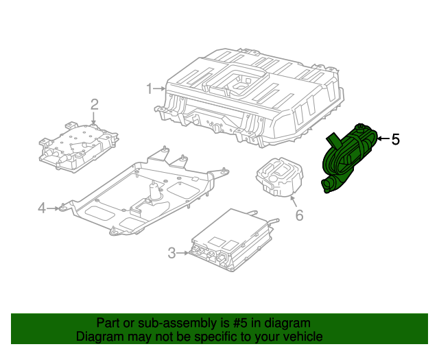 2017-2022 Chrysler Pacifica Cable 5185142aa | TascaParts.com