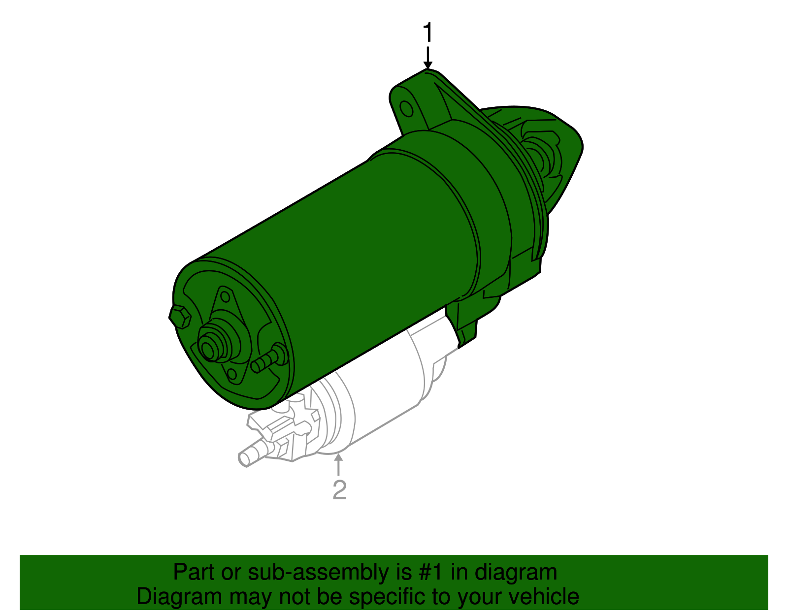 12418607569 - 2016-2018 BMW X5 Starter (12-41-8-607-569) | BMW of South ...