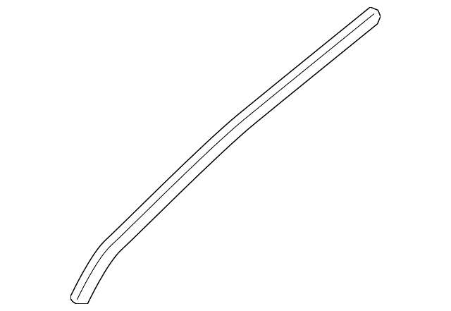 2011-2022 Jeep Roof Weather-Strip - Passenger Side (RH) 55079290AD ...