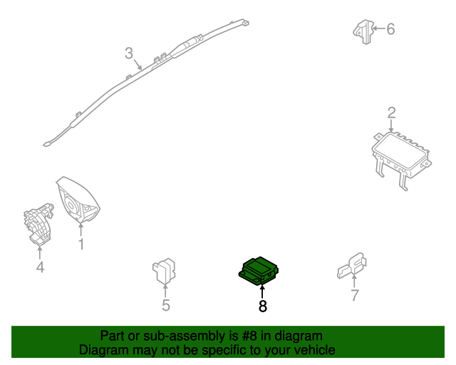 2013-2017 Hyundai Veloster Sdm Module 95910-2V030 | OEM Parts Online