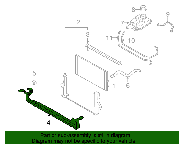 30792611 - Mount Bracket - 2004-2013 Volvo | Volvo OEM Parts Direct