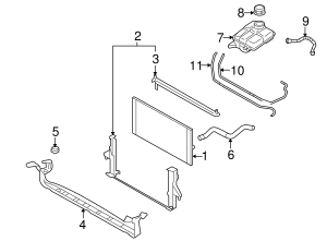 2004-2013 Volvo Overflow Hose 30776162 | TascaParts.com
