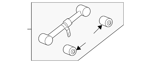 48710-60121 - Upper Control Arm For 2008-2021 Lexus LX570 | Lexus OE Parts