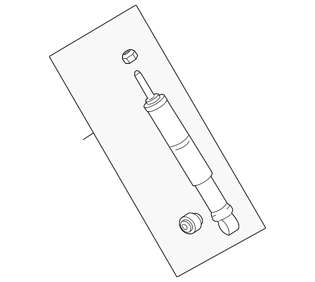 48530-69415 - Shock Absorber - 2008-2011 2013-2020 Lexus LX570 | My L Parts