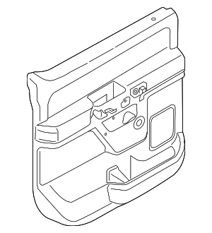 2017-2022 Ford Door Trim Panel HC3Z-2627407-AA | AutoNationParts.com