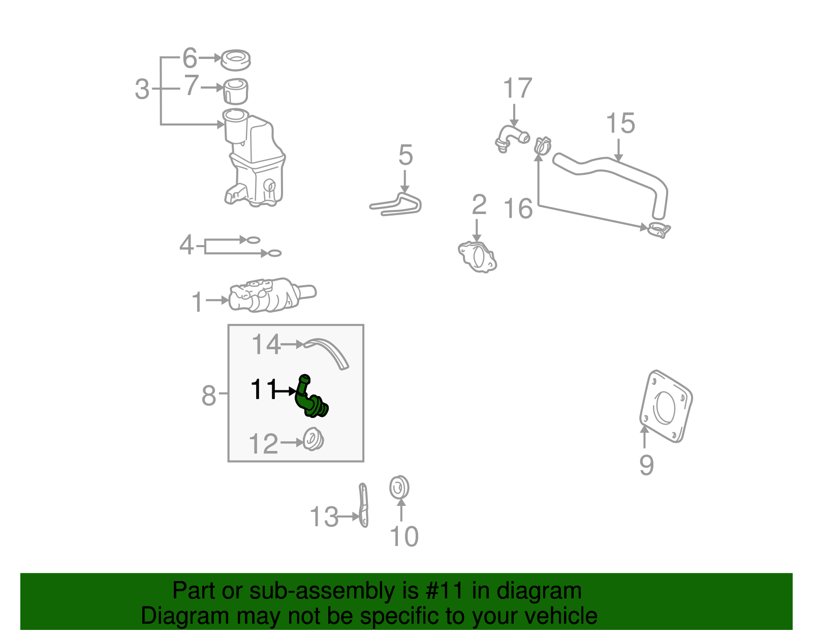 1994-2022 Toyota Check Valve 44730-28010 | Toyota Parts Center