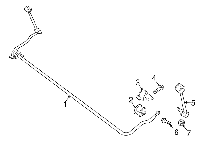 2018-2020 Jeep Wrangler Stabilizer Bar 68247952AA | TascaParts.com