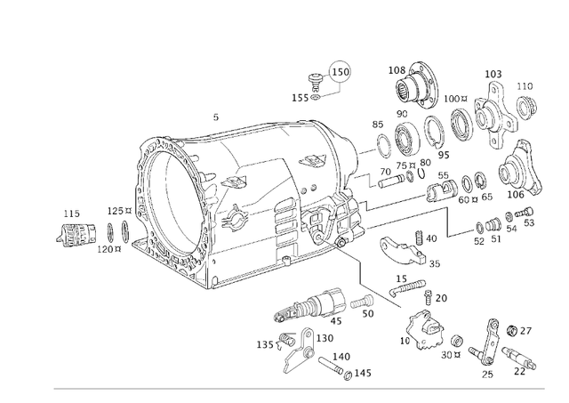 1990-2021 Mercedes-Benz Pilot Bushing 203-540-02-53 | Mercedes-Benz Parts